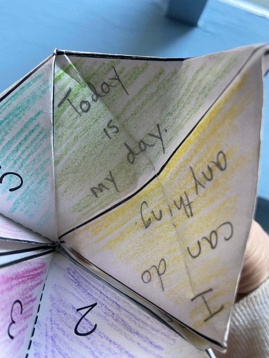 Positive Thinking Fortune Teller – HomeLearners Network