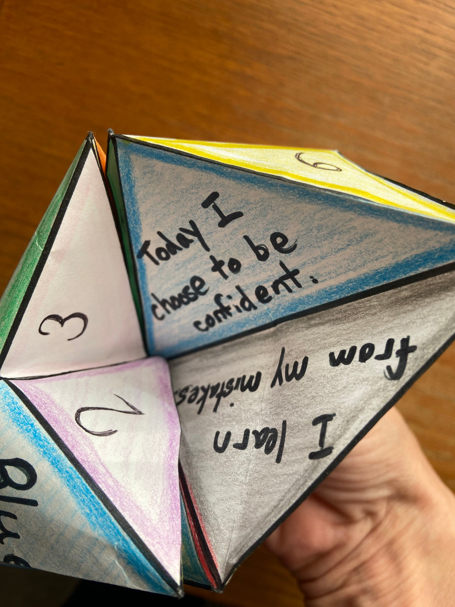 Positive Thinking Fortune Teller – HomeLearners Network