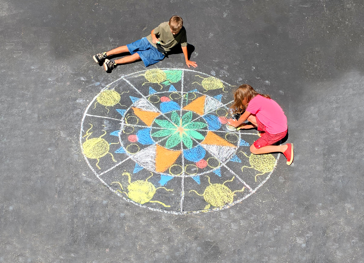 Draw a Chalk Mandala – HomeLearners Network